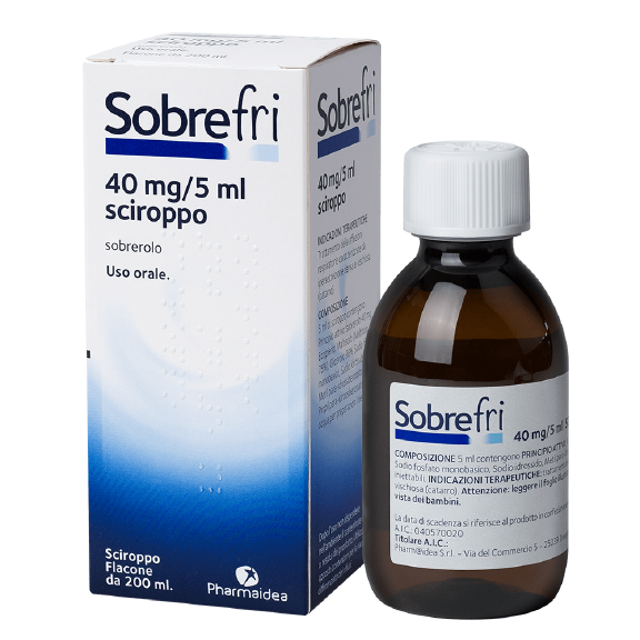 Sobrefri: Sciroppo Tosse Grassa senza Zucchero - Linea Sobrepin